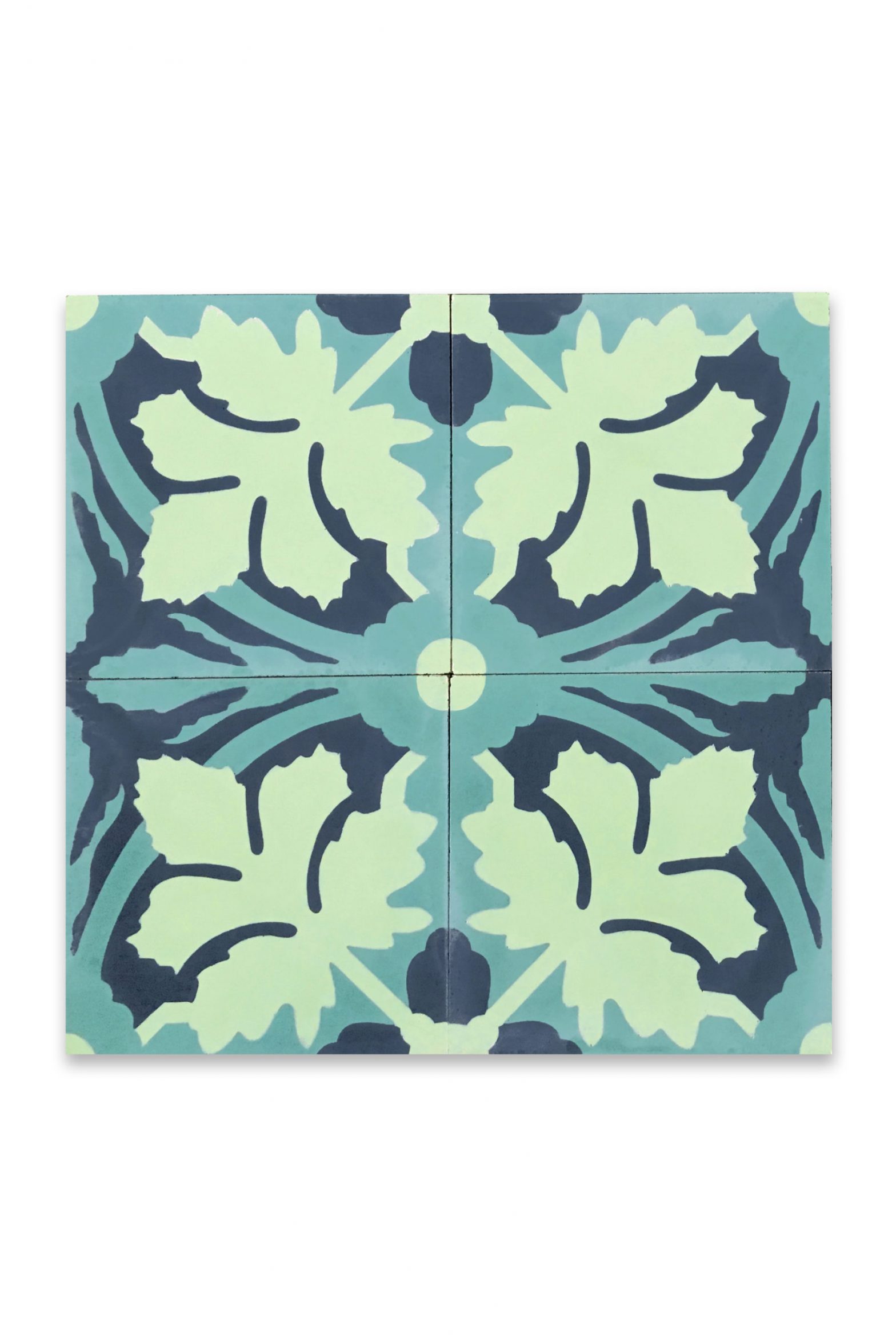 Forest handmade cement tile - Grow House Grow