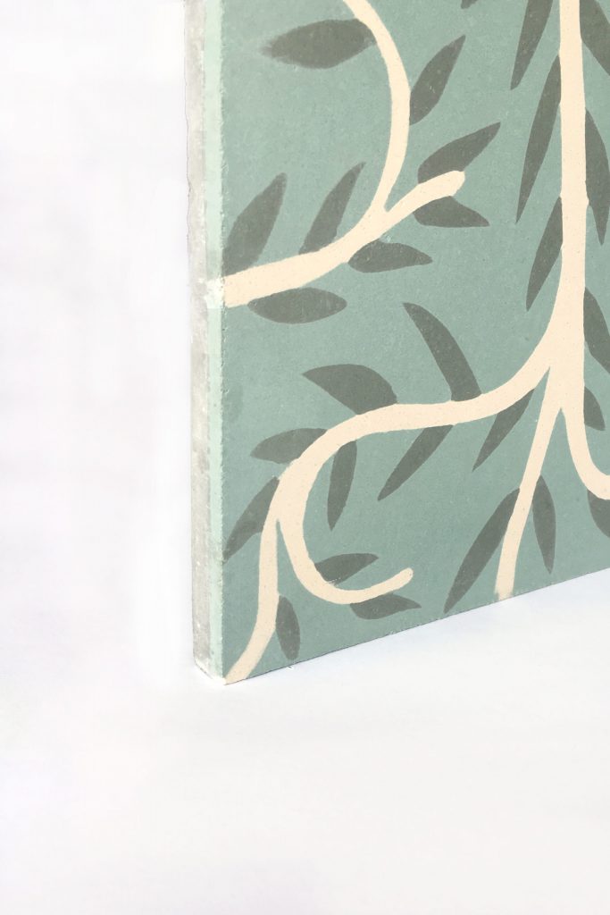 Willow handmade cement tile - Grow House Grow